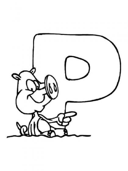 ABC Ausmalbilder - Kostenlose Malvorlagen