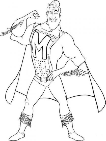 Superheld Ausmalbilder - Kostenlose Malvorlagen