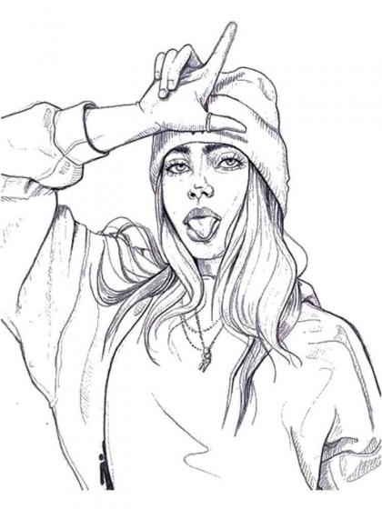 Billie Eilish Ausmalbilder - Kostenlose Malvorlagen Billie Eilish Ausmalbilder - Kostenlose Malvorlagen